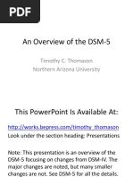 DSM 5 Cheat Sheet - Mentalyc | PDF | Mental Disorder | Dsm 5