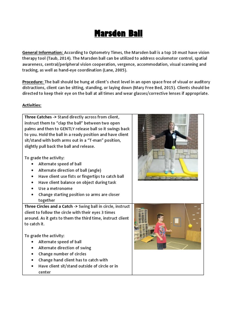 marsden ball | Light | Neuropsychological Assessment