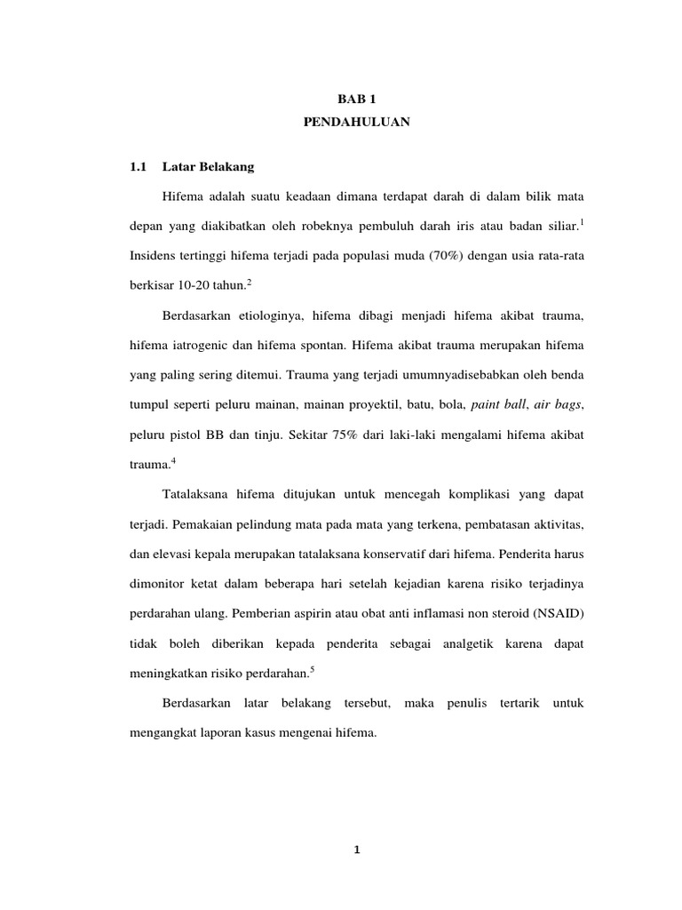 Hifema: Penyebab, Risiko, dan Penanganan | PDF | Pengembangan Diri | Sains & Matematika