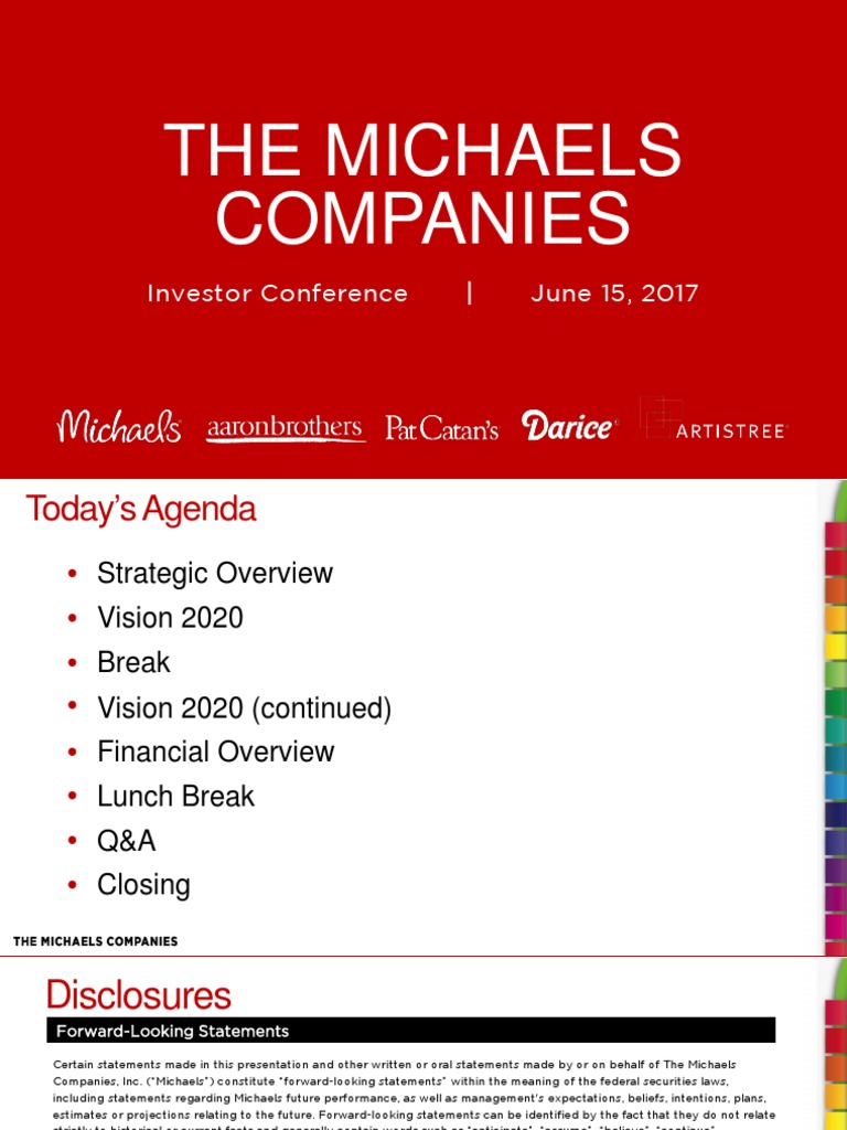 MIK Michaels 2017 Investor Day | PDF | Retail | E Commerce
