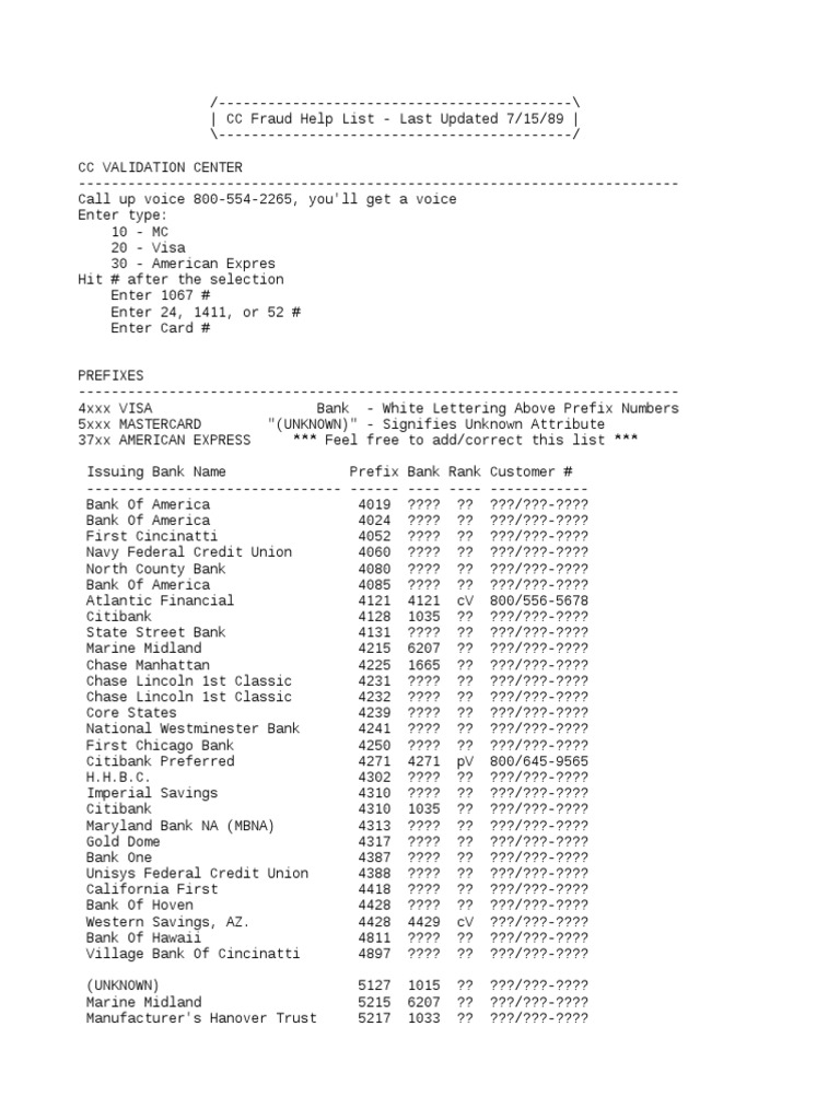 CC Fraud | PDF | Jp Morgan Chase | Bank Of America