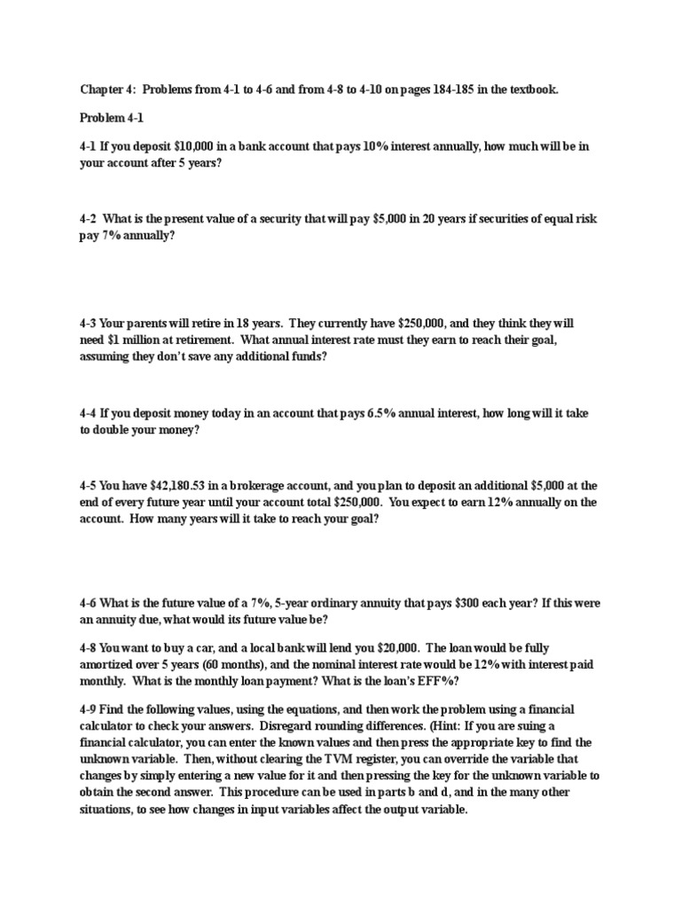 Week 1 Homework Questions | PDF | Bonds (Finance) | Yield (Finance)