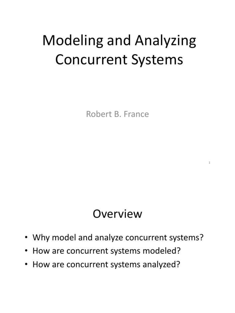 Concurrent Systems 1 | PDF | First Order Logic | Areas Of Computer Science