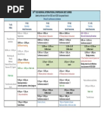 Grad Ball Program Flow | PDF