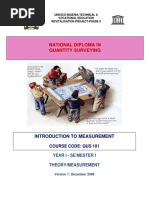 N4 Buliding and Structural Surveying | PDF | Surveying | Science