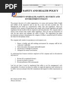 Safety Commitment Letter | PDF