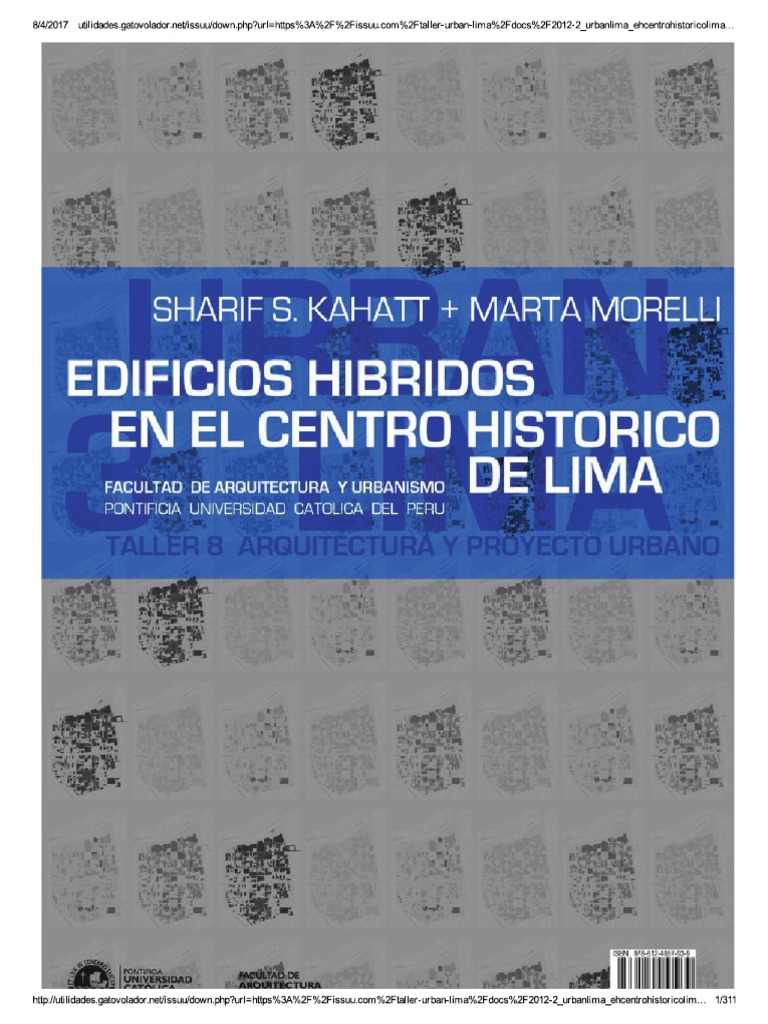 Edificios Hibridos en Centro Historico de Lima | PDF