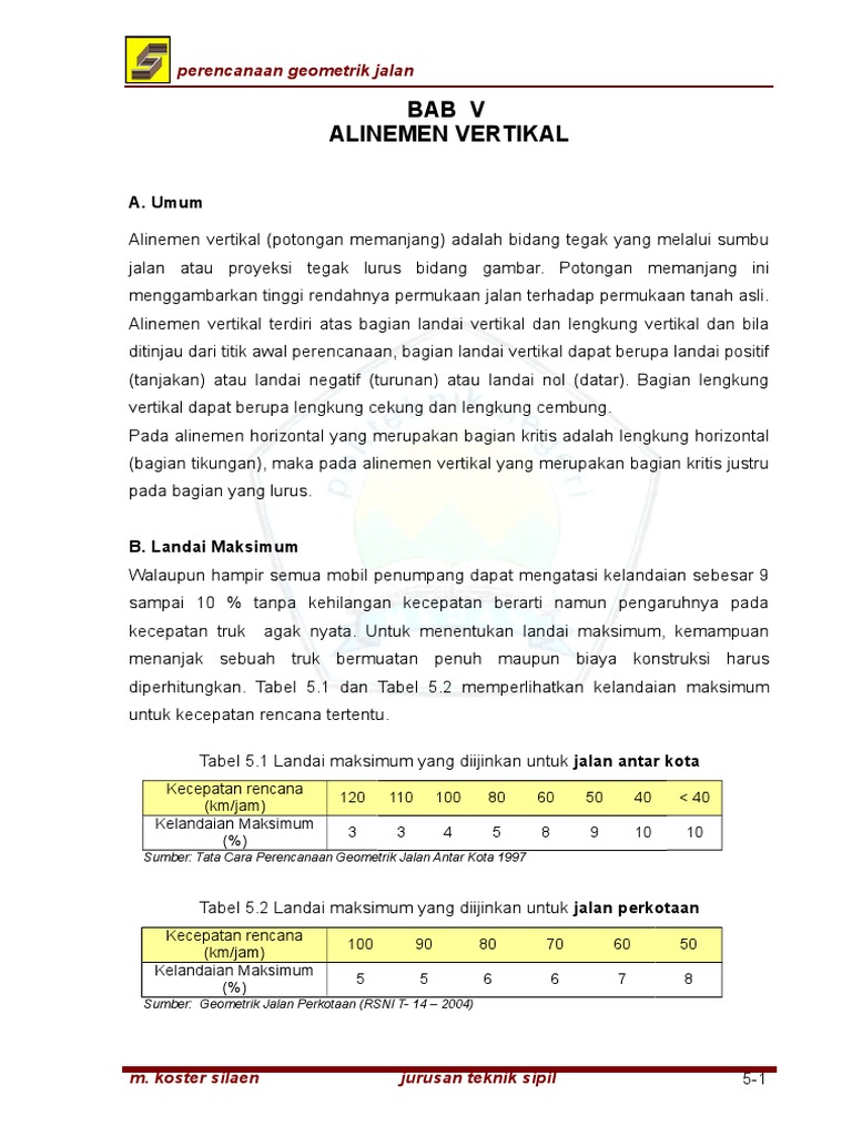Alinement Vertical | PDF