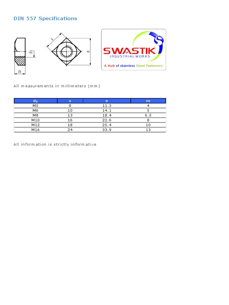Din 557 | PDF