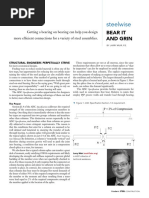 Weld Access Hole (AISC 360 Section J1.6&7) | PDF | Welding | Construction