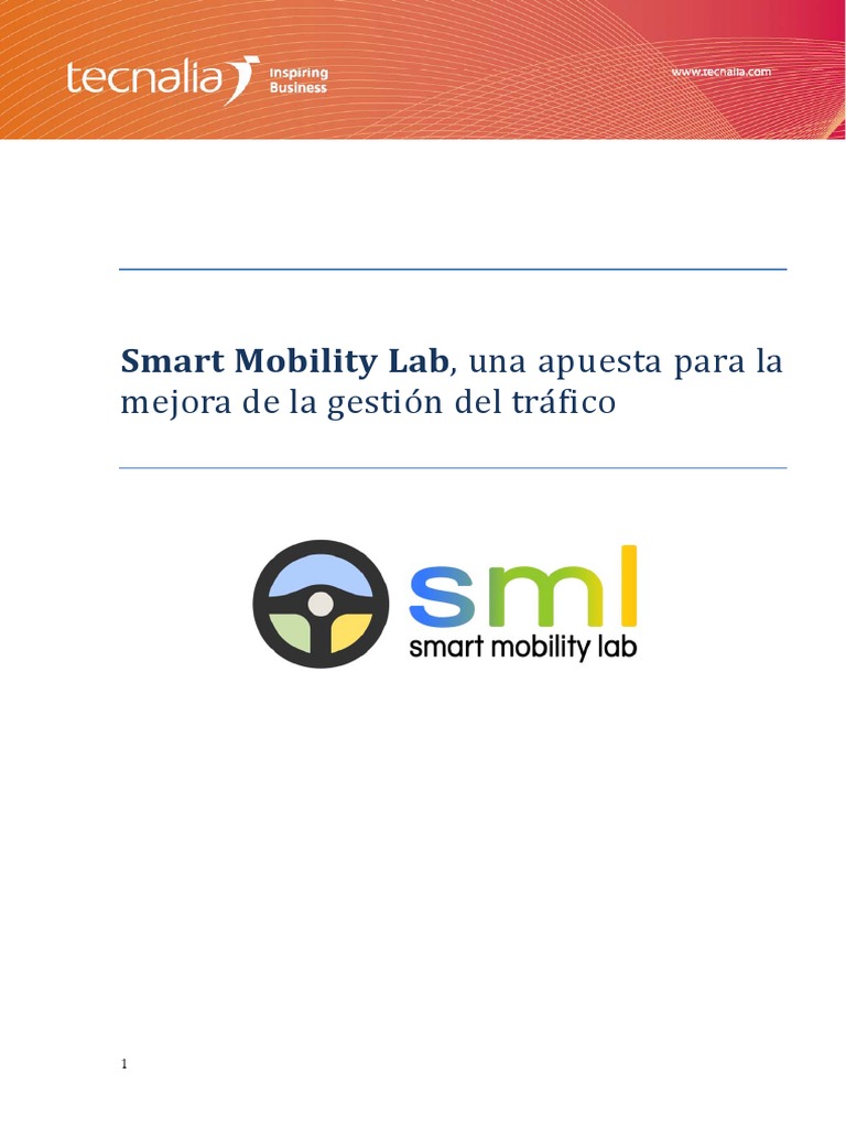 Smart Mobility Lab | PDF | Science | It/Computer Sciences