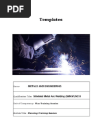 CBLM Smaw - NC Ii | PDF | Welding | Construction