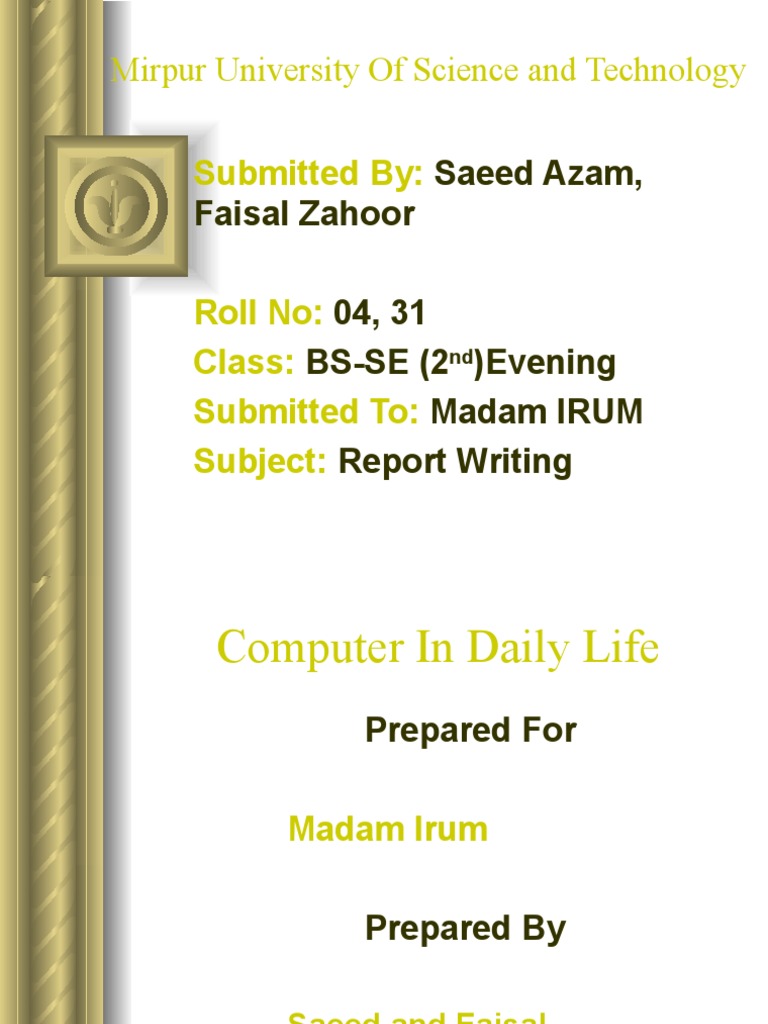 Mirpur University of Science and Technology: Saeed Azam, Faisal Zahoor ...