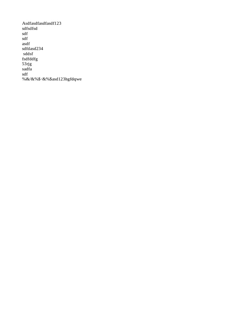 Asdfasdfasdfasdf123 SDFSDFSD SDF SDF Asdf Sdfdasd234 SDDSF FSDFDDFG ...