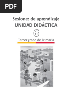 Unidad Didáctica 5: Primer Grado | PDF | Educación primaria | Aprendizaje