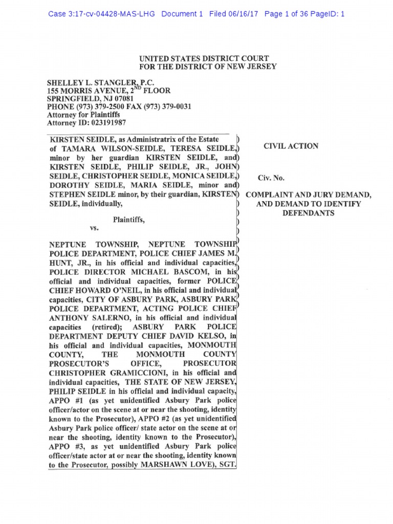 Filed - Complaint | PDF | Written Communication | Document