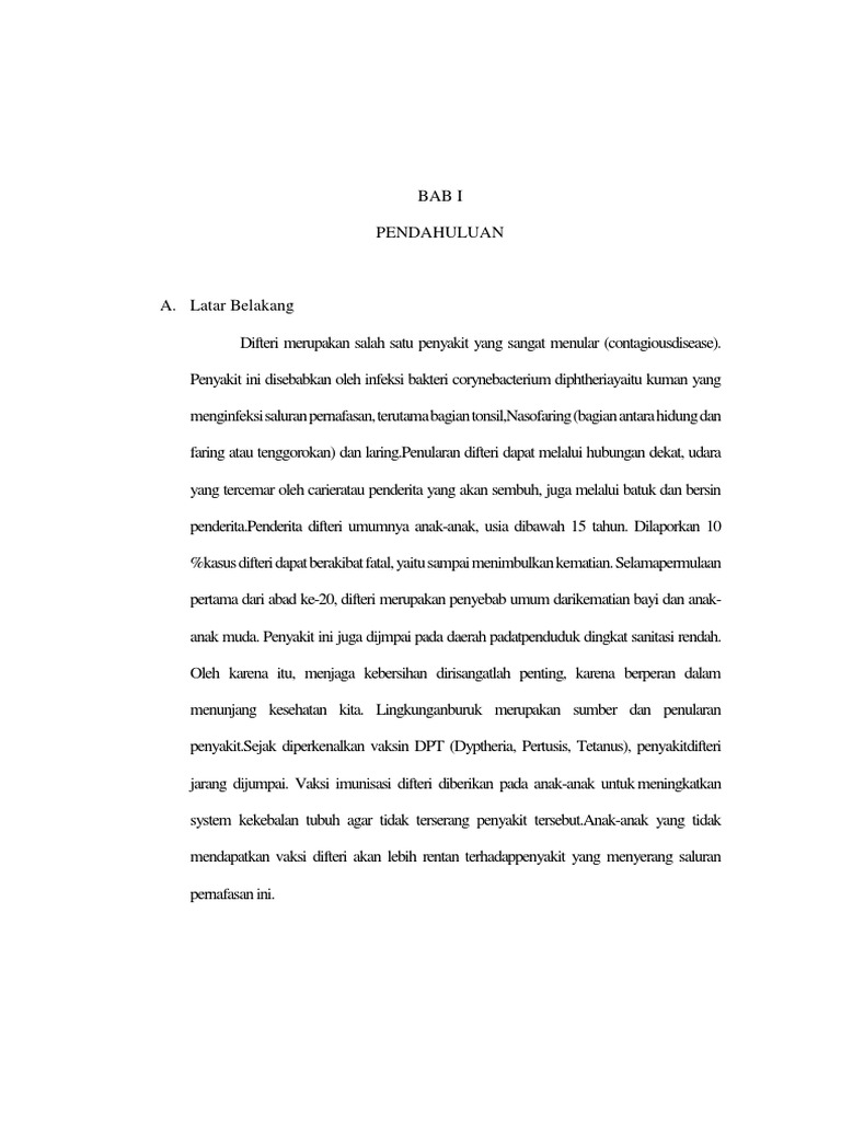 Pathway Difteri | PDF