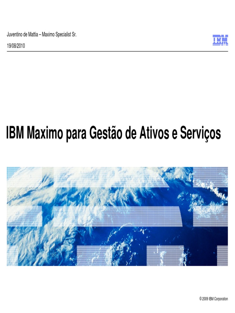 6 Tivoli - Ibm Maximo Eam | PDF | Risk | Enterprise Resource Planning