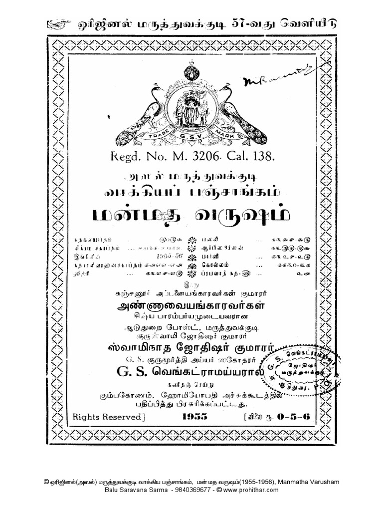 1955 To 1956 Manmatha PDF | PDF
