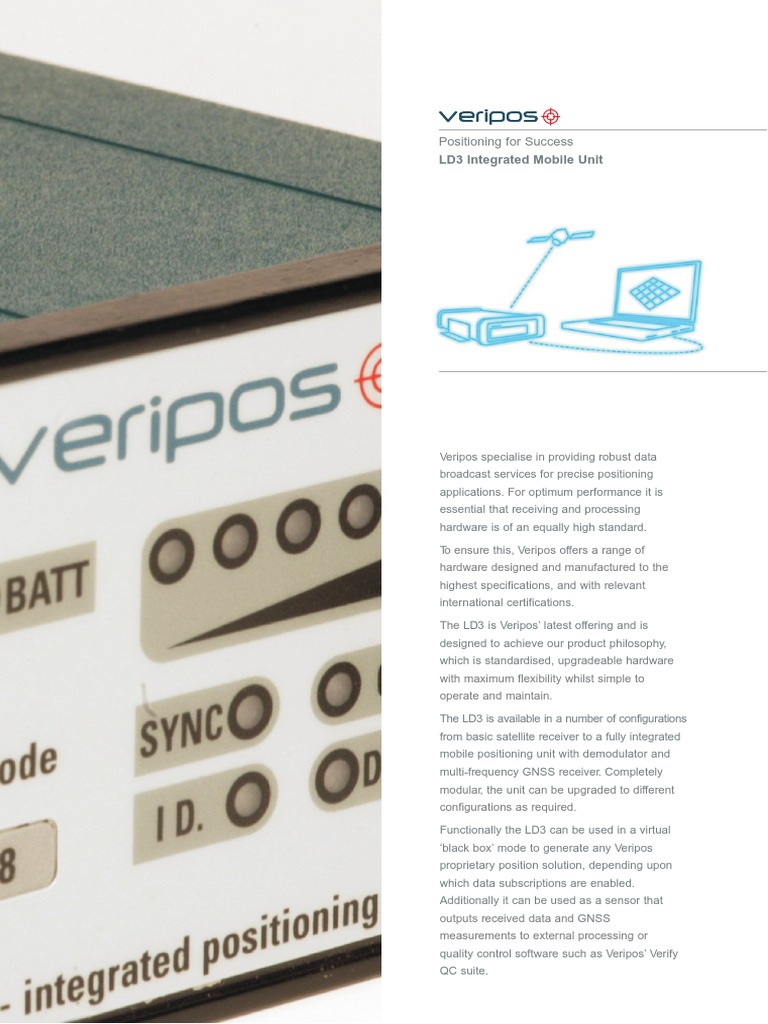 VERIPOS - LD3 Brochure PDF | PDF | Global Positioning System ...
