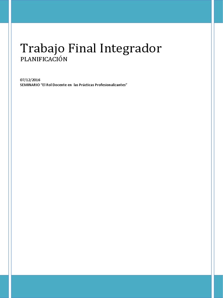 Modelo Trabajo Final Integrador