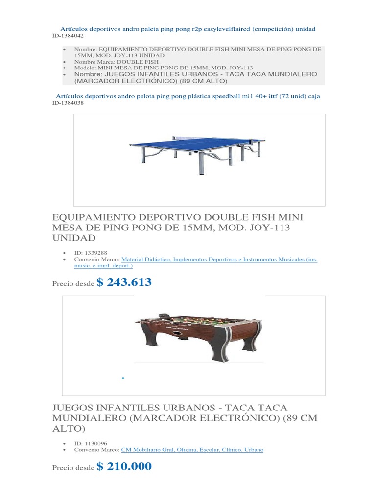 Artículos Deportivos Andro Paleta Ping Pong r2p Easy Level Flaired | PDF
