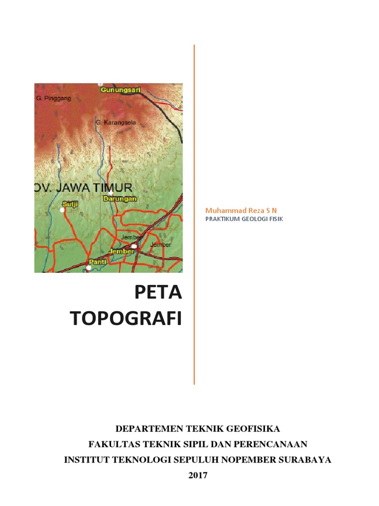 Ciri dan Kegunaan Peta Topografi | PDF
