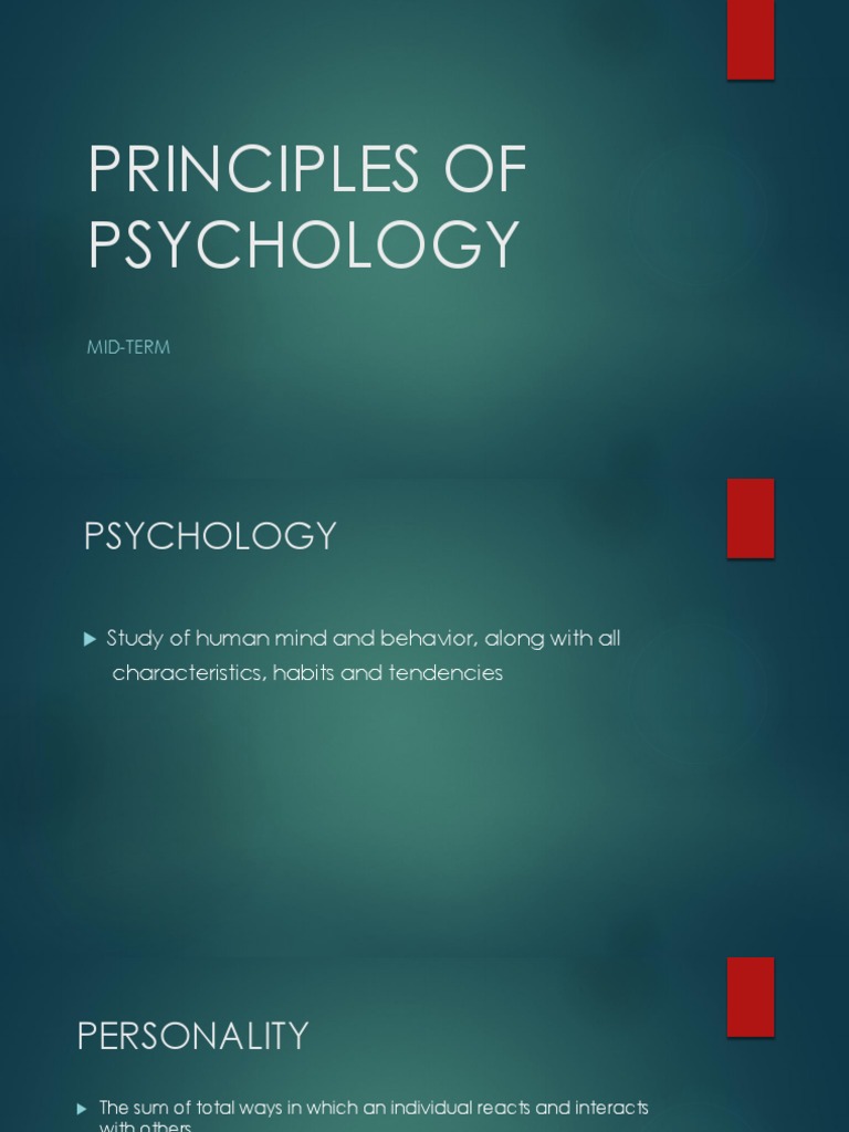 Principles of Psychology | PDF | Neuro Linguistic Programming | Thought