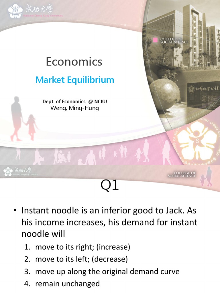 Market Equilibrium B Quiz | PDF | Economic Equilibrium | Business Economics