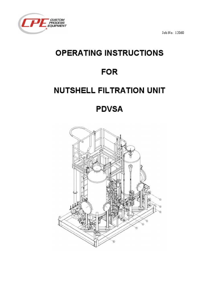 Walnut Filter IOM RevA2 | PDF | Valve | Filtration