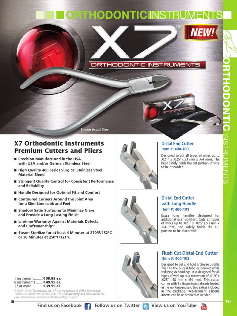 2014 Catalog Orthodontic Instruments | PDF | Beak | Nature