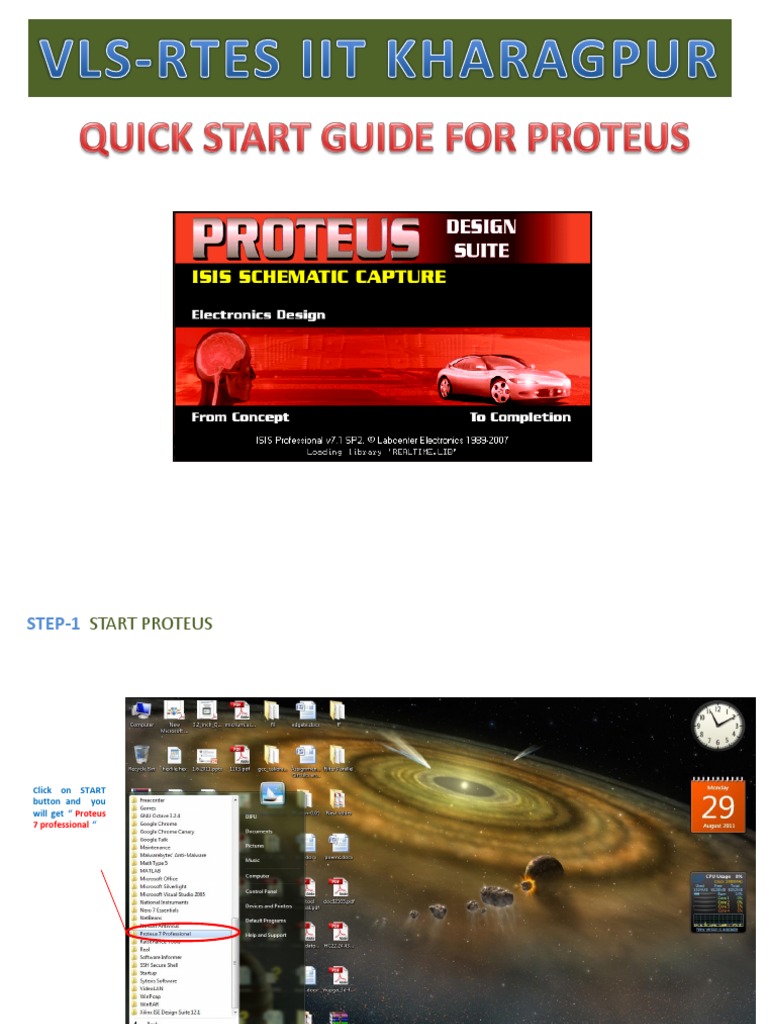 Proteus Tutorial | PDF | Icon (Computing) | Signal (Electrical Engineering)