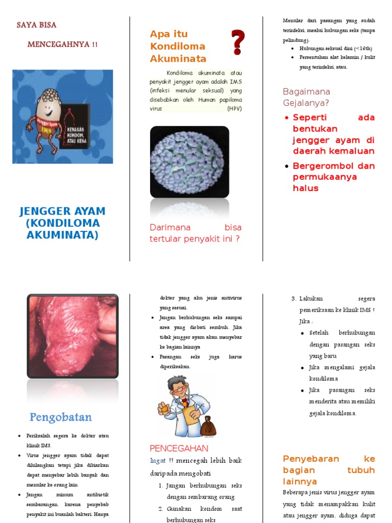 Leaflet Kondiloma | PDF