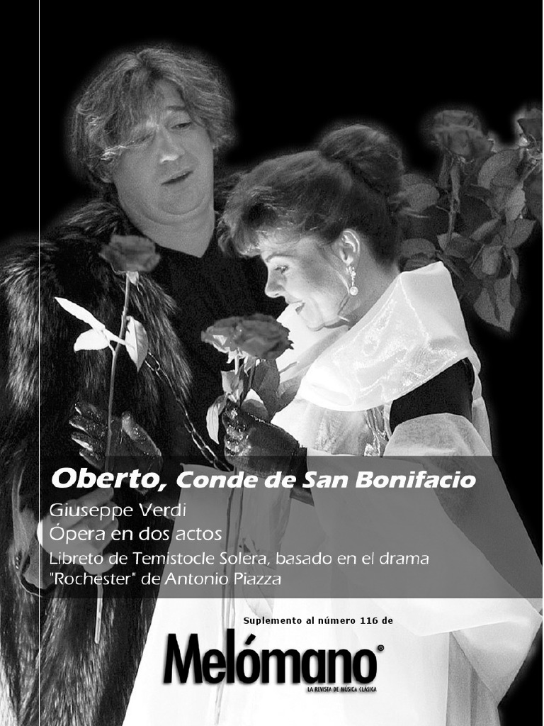 G. Verdi - Oberto, Conde de San Bonifacio | PDF | Personas | Música clásica