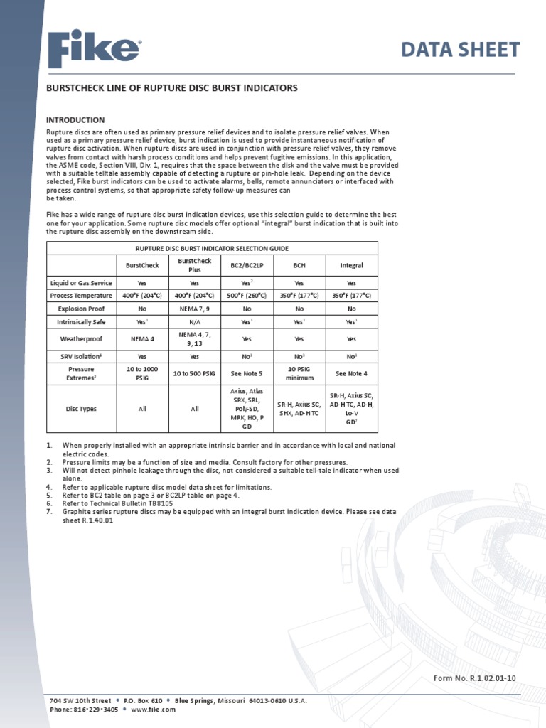 Burst Indicator | PDF | Electrical Connector | Electrical Resistance ...