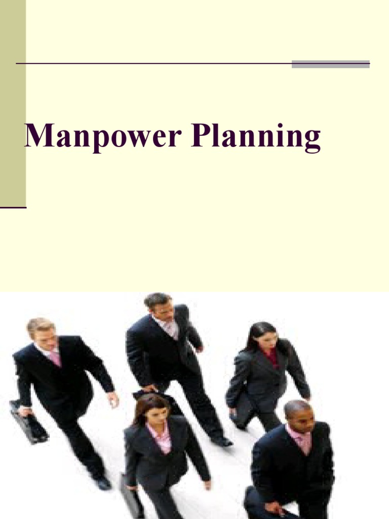 Manpower Planning and HR Strategies | PDF | Human Resource Management ...