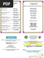 Induction and Oath Taking Ceremony Program Flow | PDF | Educational ...