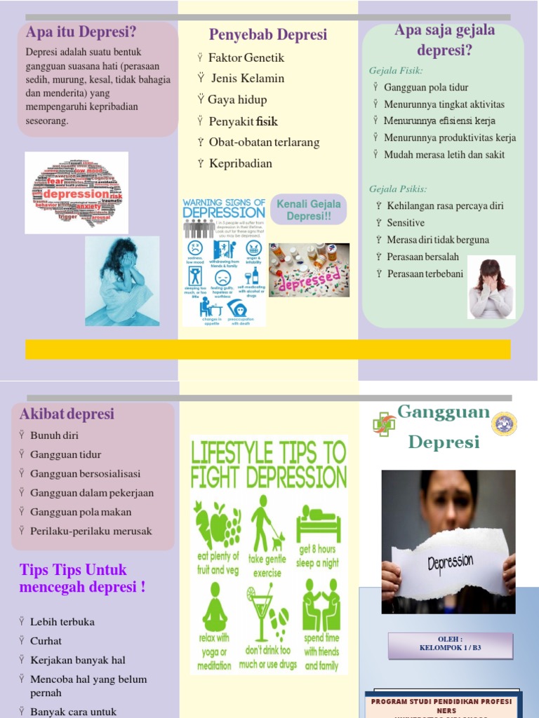 Leaflet Depresi | PDF