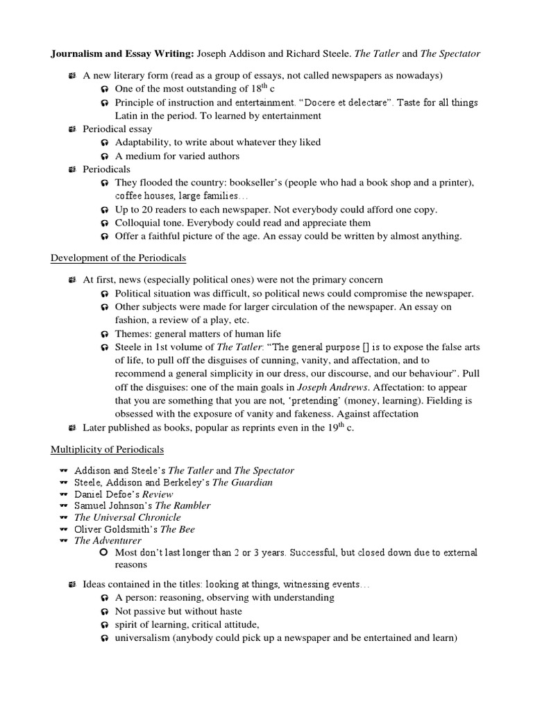 01 - Journalism and Essay Writing | PDF | Essays | Newspapers