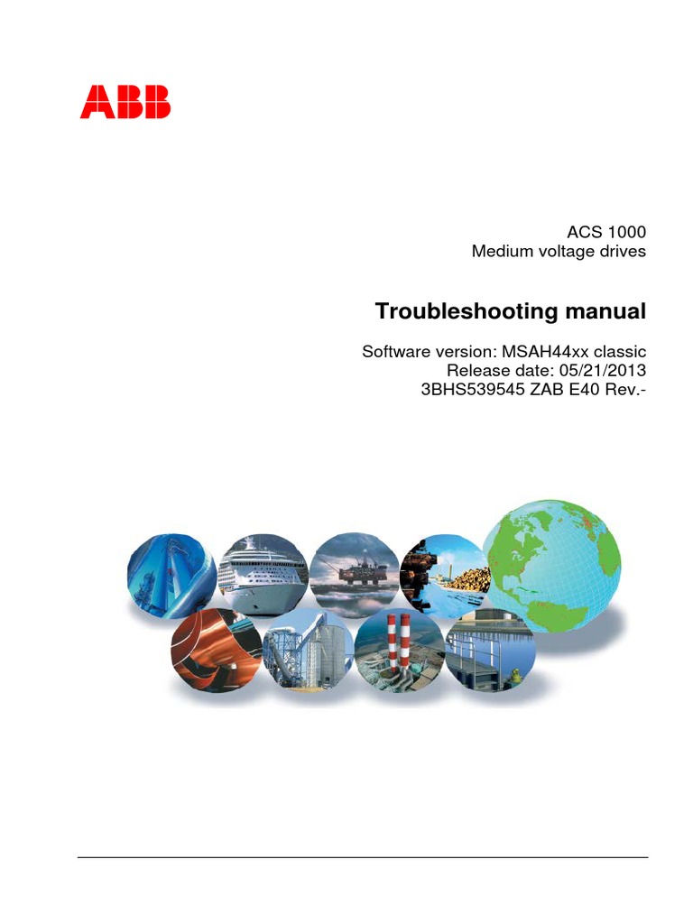 ACS 1000 Faults Alarms Classic0.1 | PDF | Power Supply | Relay