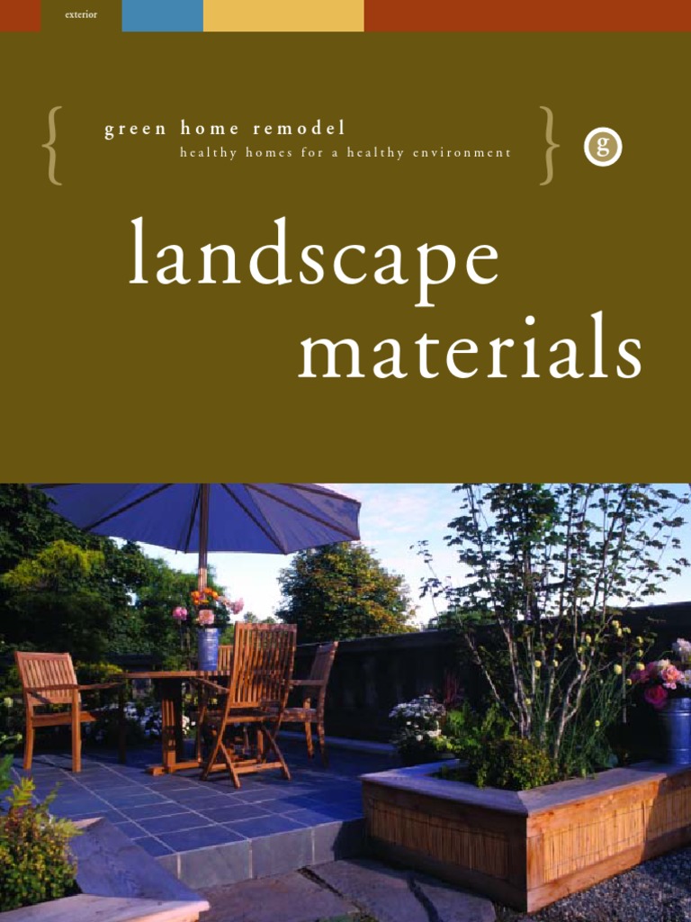 GreenHomeGuide Landscape | PDF | Mulch | Concrete