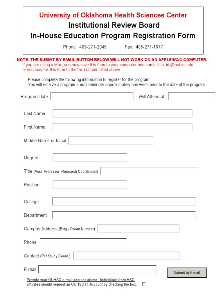 Program Registration Form 2015 2016 | PDF