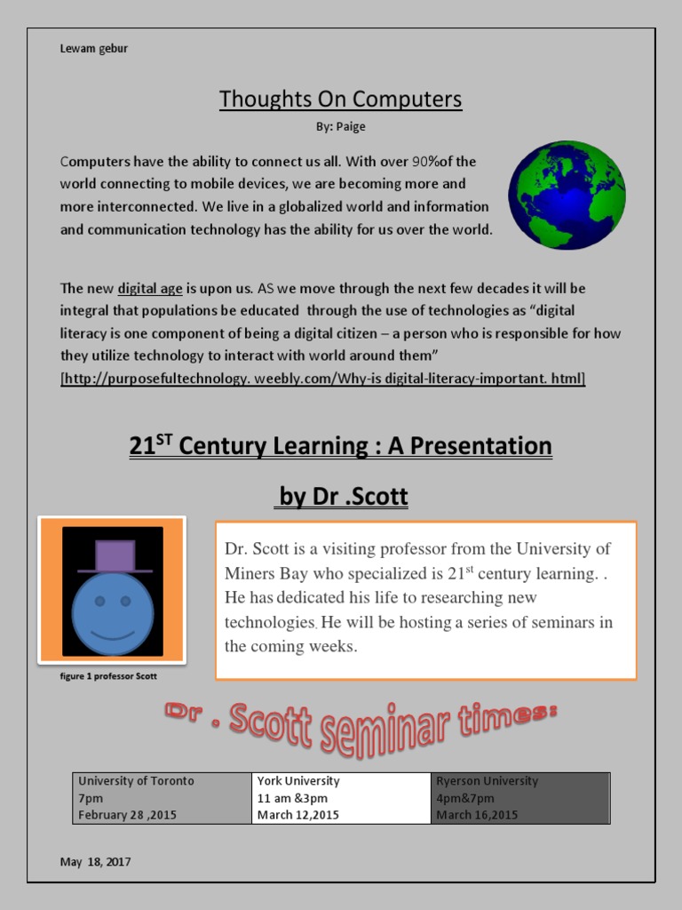 Thoughts On Computers | PDF