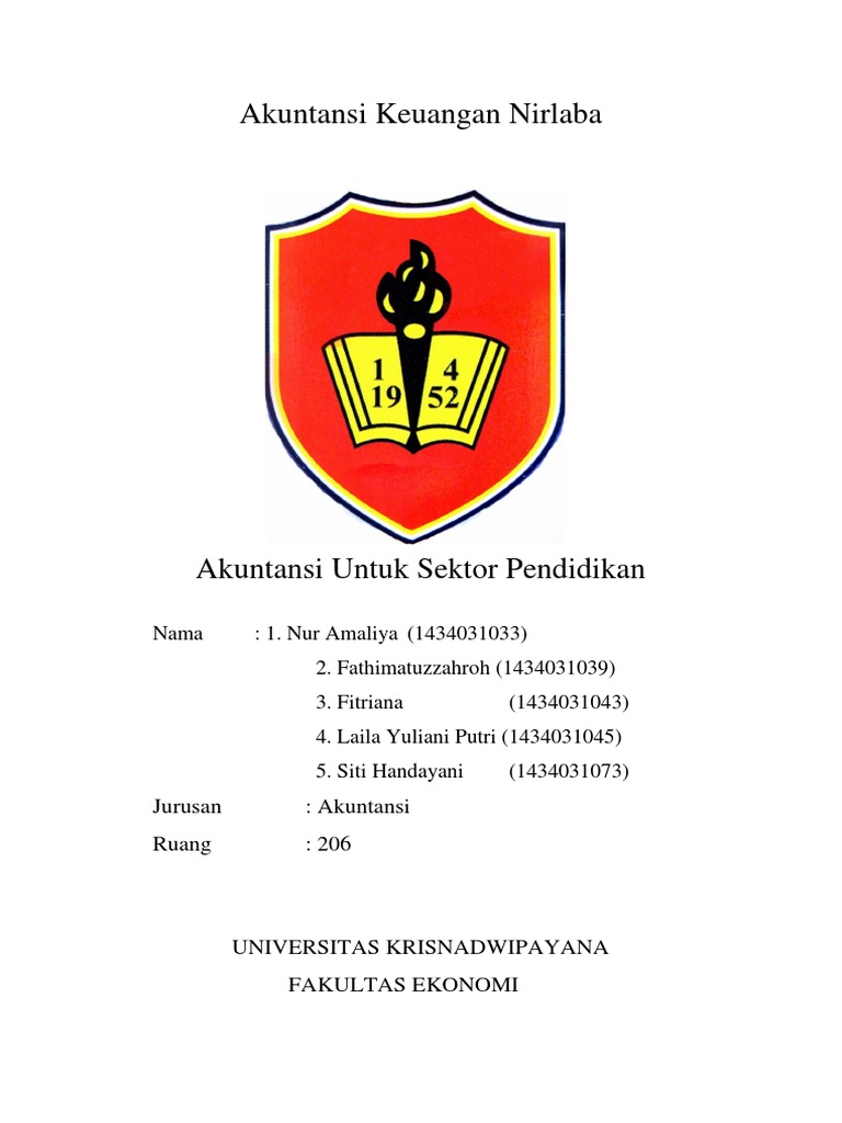 Akuntansi Sektor Pendidikan | PDF