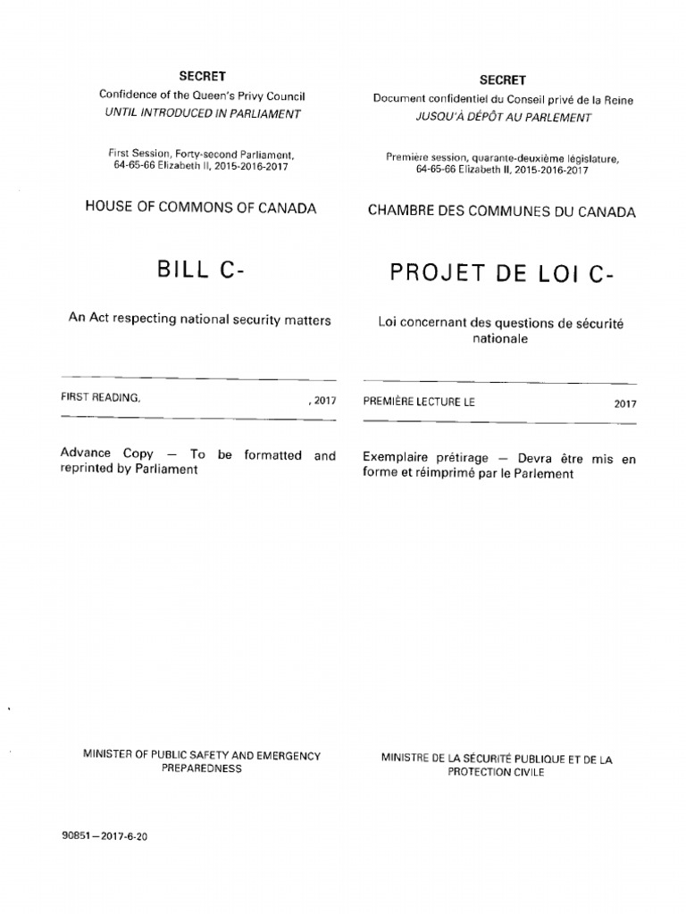 Bill C-59 | PDF