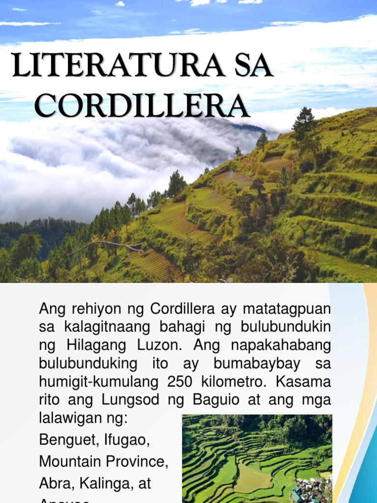 Cordillera | PDF