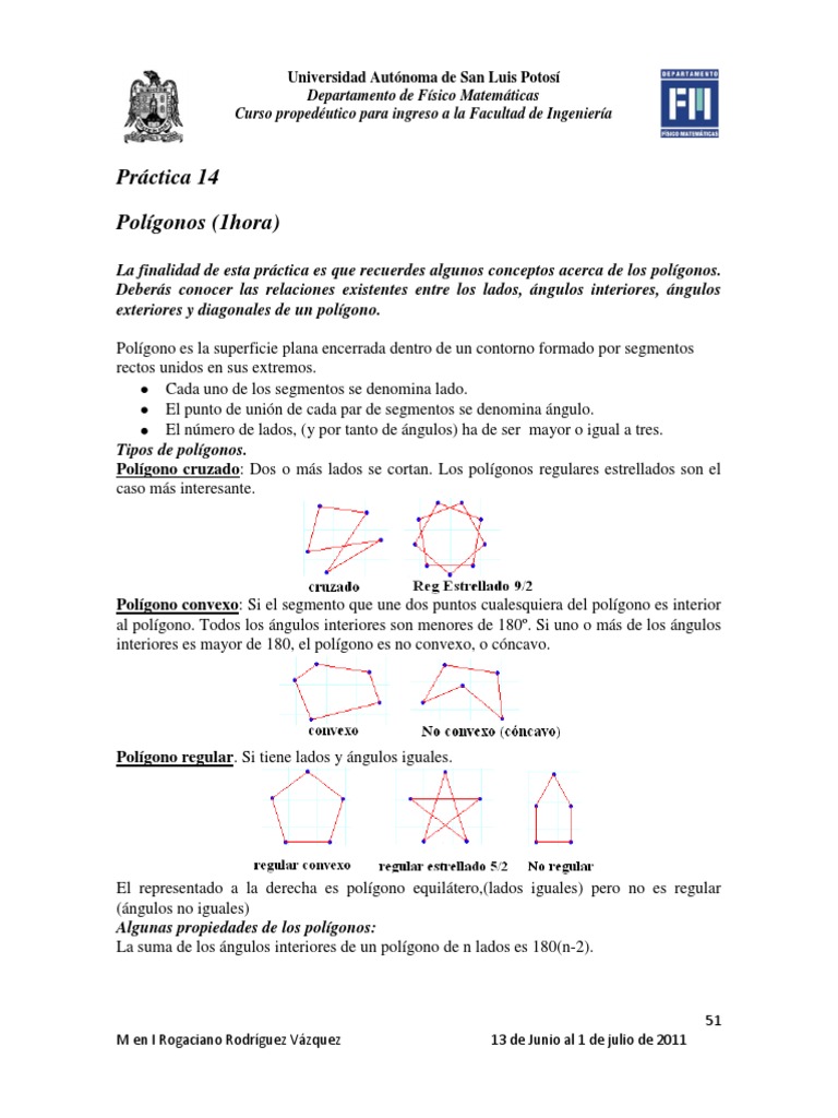 Practica Poligonos | Polígono | Rectángulo | Prueba gratuita de 30 días | Scribd