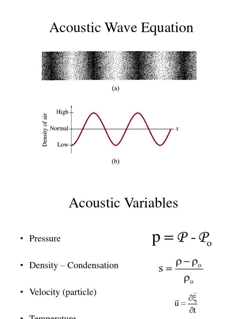 Wave Equation | PDF | Decibel | Acoustics
