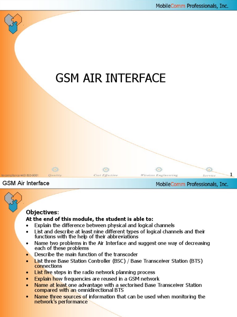 6 Air Interface | PDF | Modulation | Radio Technology