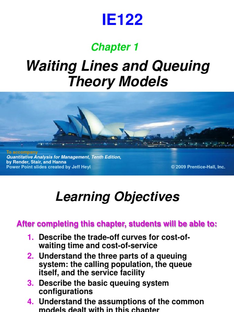 Queuing Models | PDF | Poisson Distribution | Teaching Mathematics